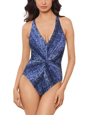 Magicsuit Via Roma Drew One-piece Swimsuit - Blue Multi