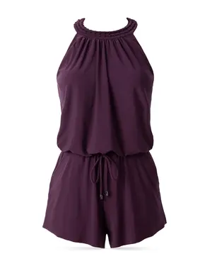 Magicsuit Solid Piper One Piece Swimsuit - Prune
