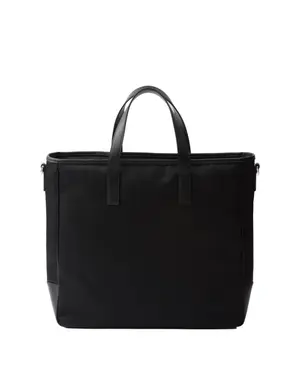 Prada Re-nylon And Saffiano Leather Tote Bag