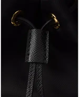 Prada Duet Re-nylon Bucket Bag - Black