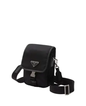 Prada Re-nylon And Saffiano Leather Shoulder Bag