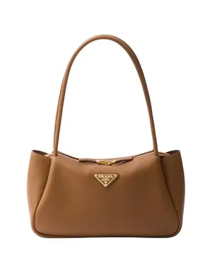 Prada Gold Tone Shoulder Bags