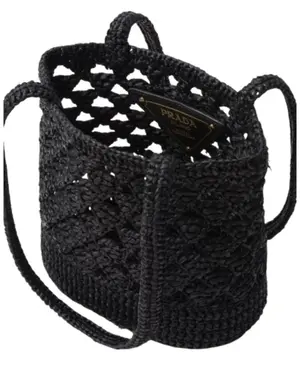 Prada Crochet Tote Bag