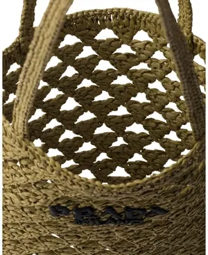 Prada Crochet Tote Bag