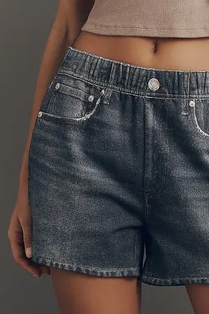 Rag & Bone Miramar Terry Denim-knit Walking Shorts