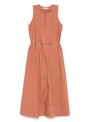 TWINSET Logo-plaque Midi Dress