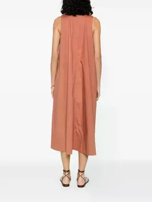 TWINSET Logo-plaque Midi Dress