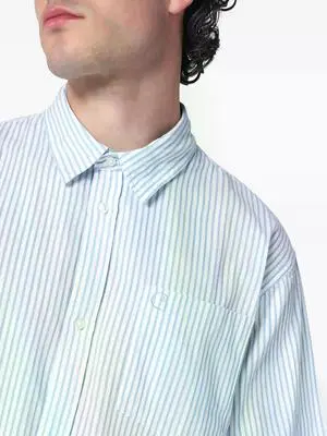 Carhartt Work In Progress Striped Cotton Shirt - Blue