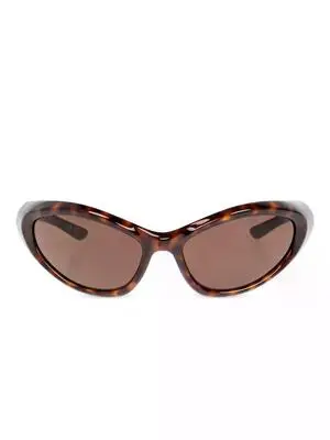 Balenciaga Sporty B Sunglasses - Brown