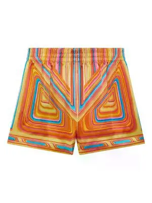 Casablanca Graphic-print Shorts - Orange