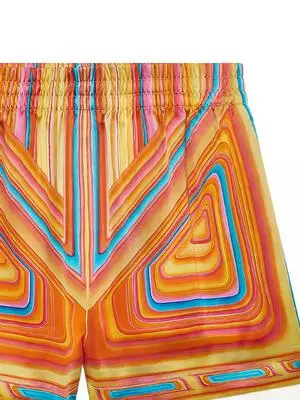 Casablanca Graphic-print Shorts - Orange