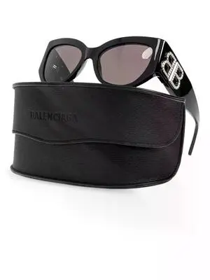 Balenciaga Bossy Cat-eye Sunglasses - Black