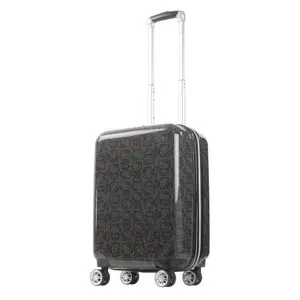 HELLO KITTY FUL Hello Kitty All Over Print 21-inch Hard-sided Luggage - Black