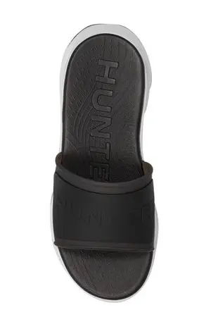 Hunter Geneva Slide Sandal - Black