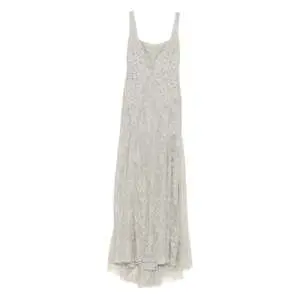 Costarellos Lace Sleeveless Dress - Grey