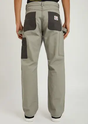CHERRY LOS ANGELES Panelled Canvas Trousers