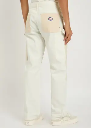 CHERRY LOS ANGELES Panelled Canvas Trousers