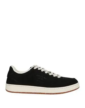 Men's Brown Suede Low-Top Sneakers