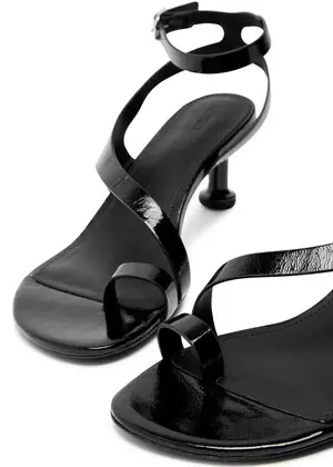 ALOHAS Miquela Patent Leather Sandals