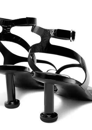ALOHAS Miquela Patent Leather Sandals