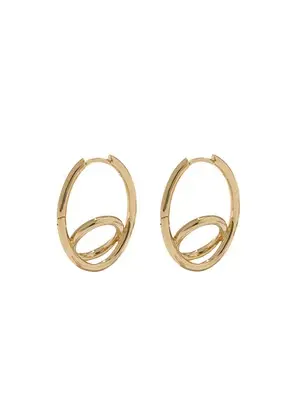 OTIUMBERG Spiralis 14kt Vermeil Hoop Earrings - Gold