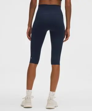 Lululemon Wunder Train High-rise Crop 15 - True Navy