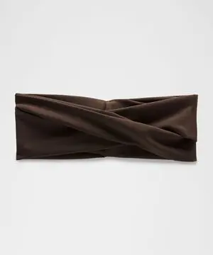 Lululemon Crossover Headband Walnut Crunch