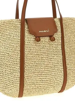 Marni Medium 'trunkaroo' Shopper - Beige