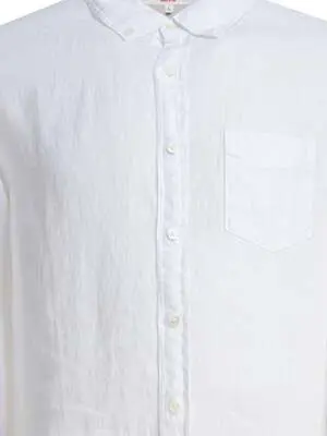 ALEX MILL Linen Mill Shirt - White