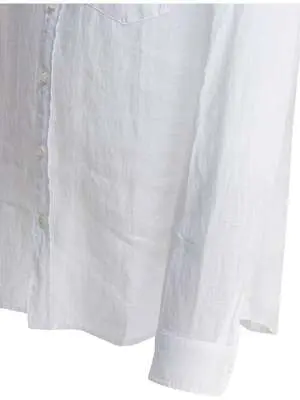 ALEX MILL Linen Mill Shirt - White