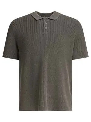 ALEX MILL Eastwood Polo Shirt - Grey