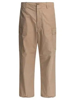 BEAMS Mil Cargo Trousers - Beige