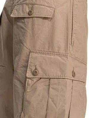 BEAMS Mil Cargo Trousers - Beige