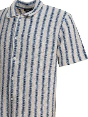 VIN CE. Striped Shirt