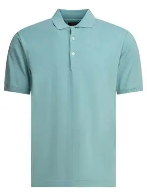 BEAMS Polo Shirts - Light Blue