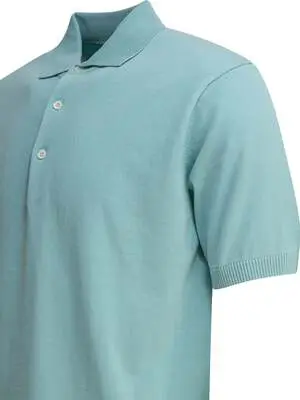 BEAMS Polo Shirts - Light Blue