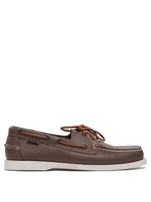 SEBAGO Dockside Portland Lace-up Leather Loafers - Brown