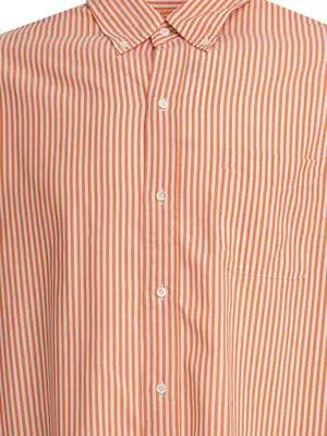 BEAMS Wool Stripe Shirt