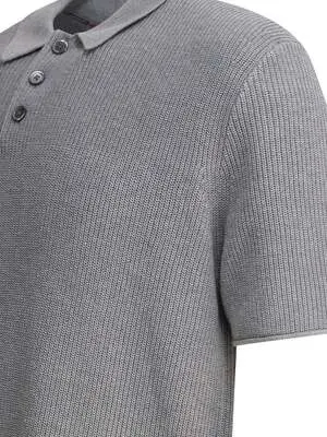 ALEX MILL Eastwood Polo Shirt - Grey