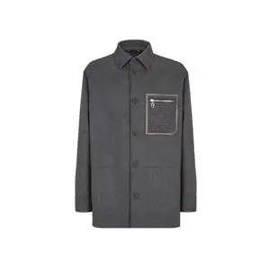 Fendi Cashmere Jacket - Gray