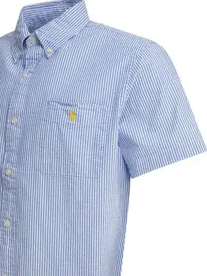 Polo Ralph Lauren Seersucker Striped Cotton Shirt