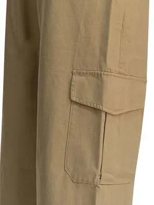 VIN CE. Cotton-linen Cargo Trousers