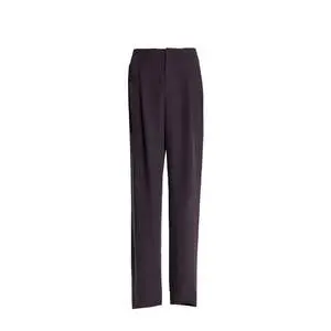 Saint Laurent Silk Straight Leg Pants