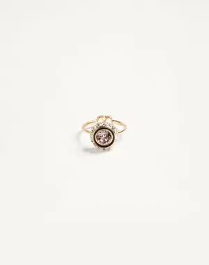 Valentino Garavani Vlogo Signature Ring - Gold/pink