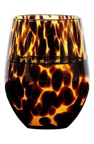 JULISKA Puro Stemless Wine Glass - Espresso