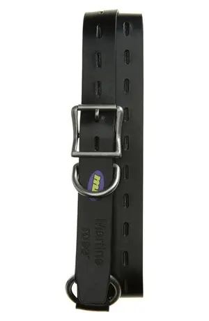 Martine Rose Bondage Leather Belt - Black