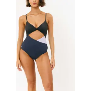 BILIBLOND One Piece Lurex Swimsuit - Blue