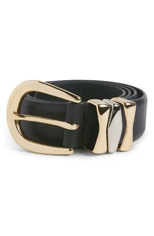 FAVORITE DAUGHTER The William Split Decision Leather Belt