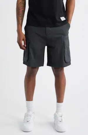Alpha Industries Seersucker Cargo Shorts