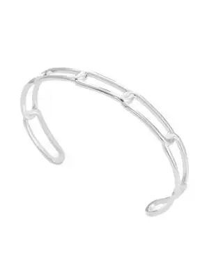 Federica Tosi Square-motif Cuff Bracelet - Silver